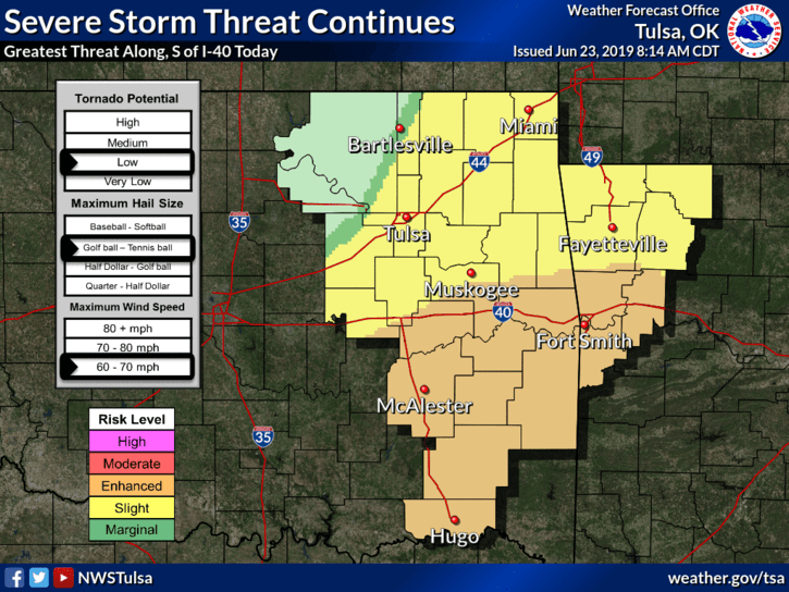 Severe weather threat continues Sunday | Verified News Network