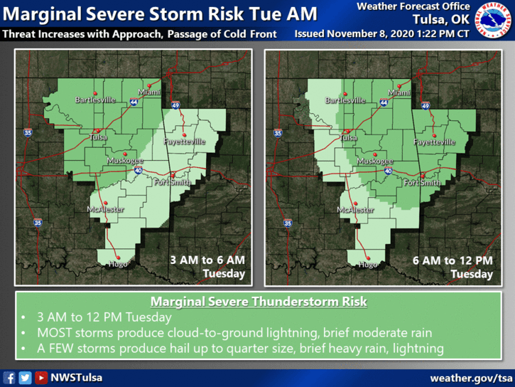 Severe weather possible Tuesday | Verified News Network
